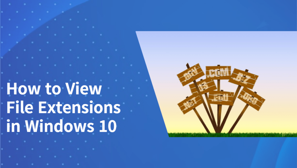 윈도우 10에서 파일 확장자를 변경하는 방법 | rosthi